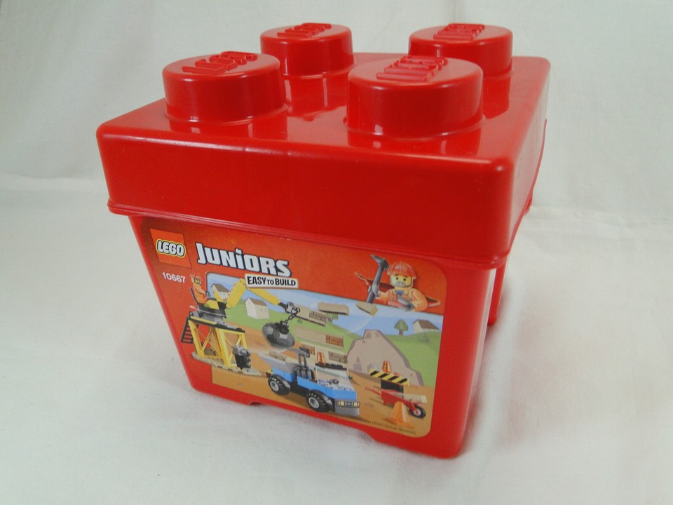 Lego 10667 Juniors Easy to Build Box Baustelle komplett mit Anleitung ...