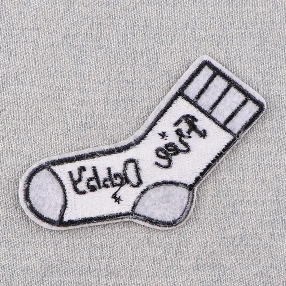 Harry Potter Free Dobby Sock Embroidered Iron On Patch | eBay