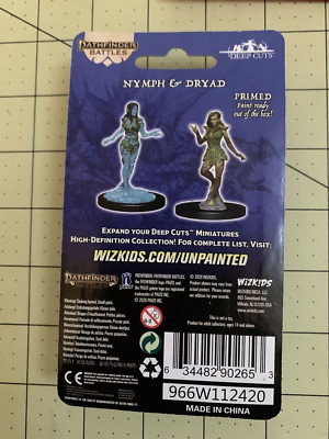 Pathfinder Battles. Nymph & Dryad - Deep Cuts: - WZK90265 | eBay