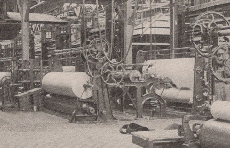 Paper Machines Great Northern Mill Millinocket Maine ME 1900s Postcard ...