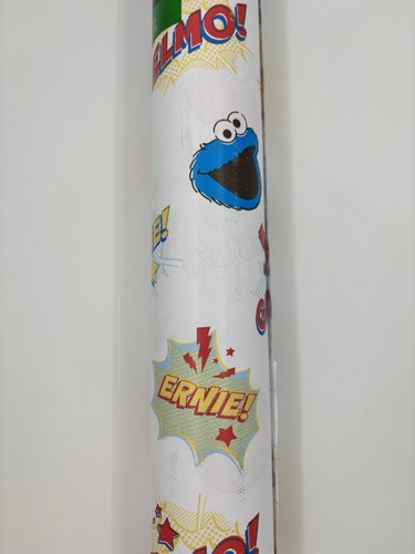 Sesame Street Wrapping Paper Elmo 2.5 Ft X 4 Yds New | eBay