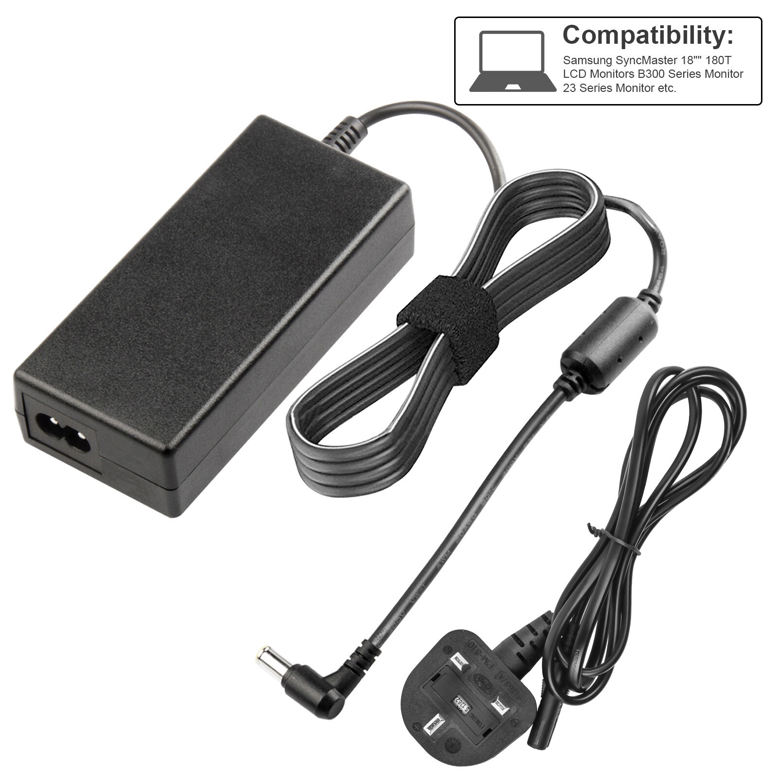 14V 3A AC-DC Adapter Power Supply Charger for Samsung SyncMaster SA100 ...