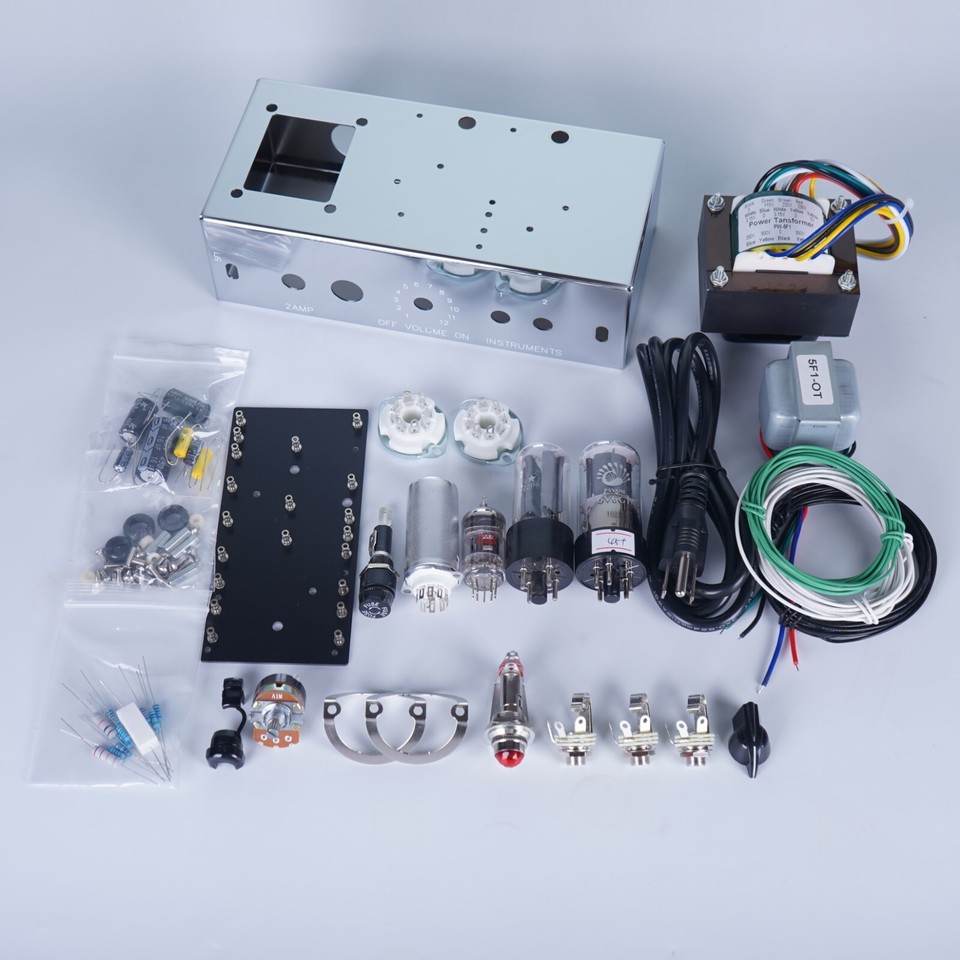 US 5F1 Tweed Champ 60S Guitar Tube Amp Amplifier Kit & Chassis DIY | eBay