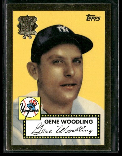 2002 Topps #52R-15 Gene Woodling 1952 Reprints | eBay