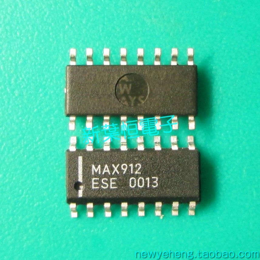 1PCS MAX912ESE+T IC COMPARATOR LP 16-SOIC MAX912 MAX912E 912E MAX912ES ...