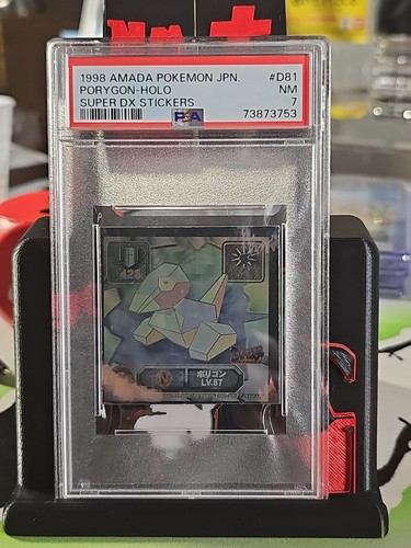 🔥PSA NM 7 - Porygon D81 Ghost Rare - Super DX Amada Pokemon Stickers ...