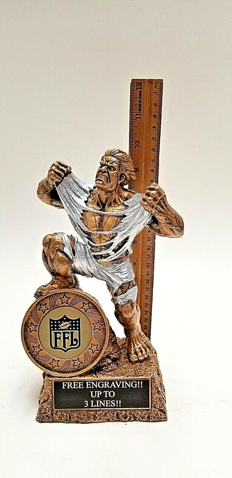 HUGE FANTASY FOOTBALL TROPHY MONSTER - FREE ENGRAVING!! | eBay