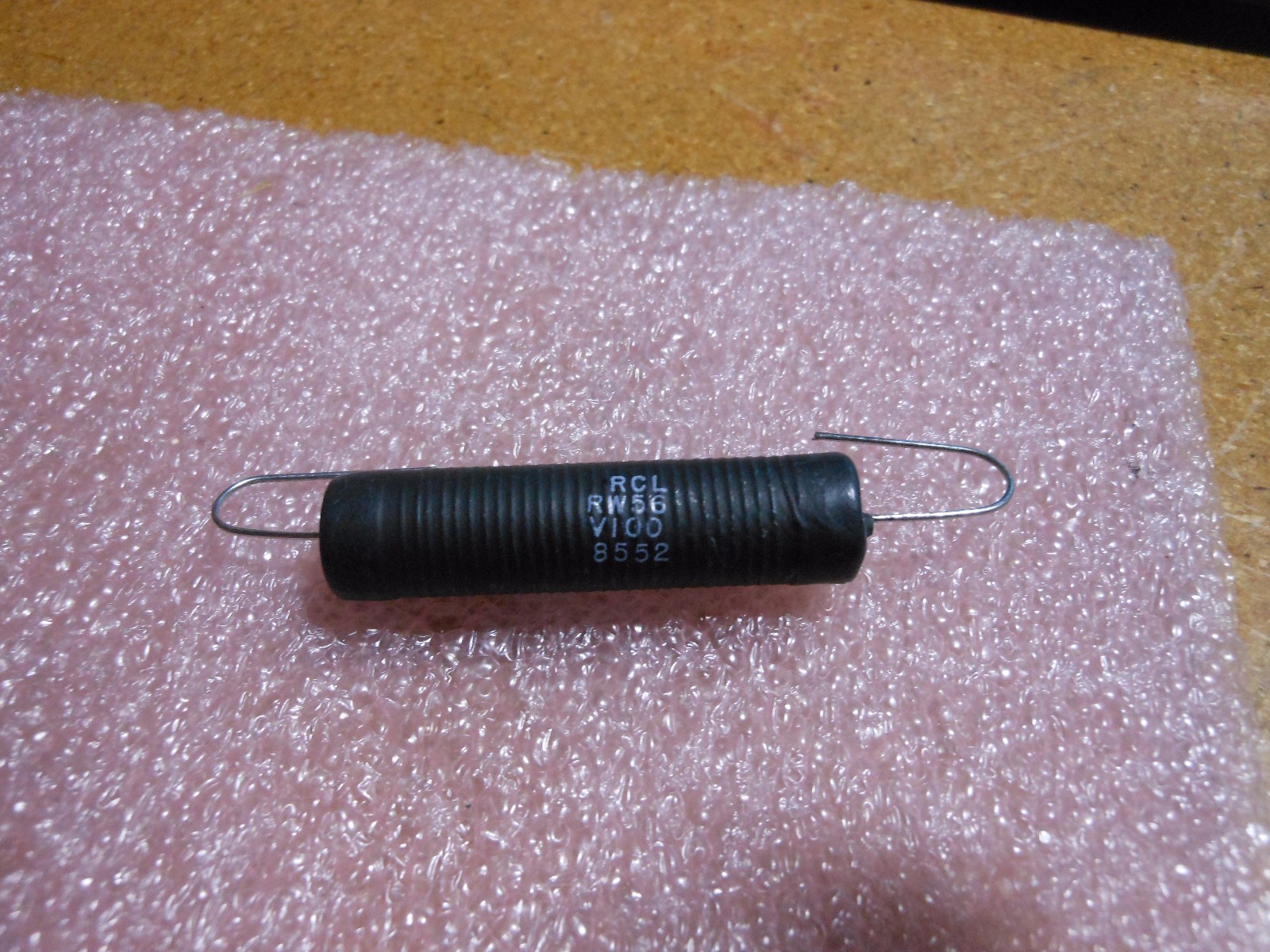 RCL / SHALLCROSS RESISTOR (LOT OF 2 PC) PART # RW56V100 NSN: 5905-00 ...