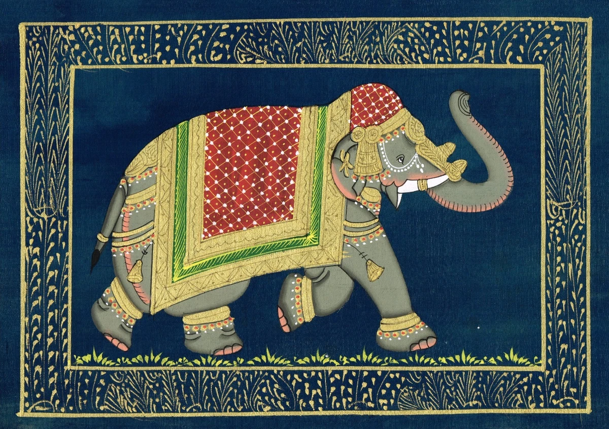 Indian Elephant Paintings