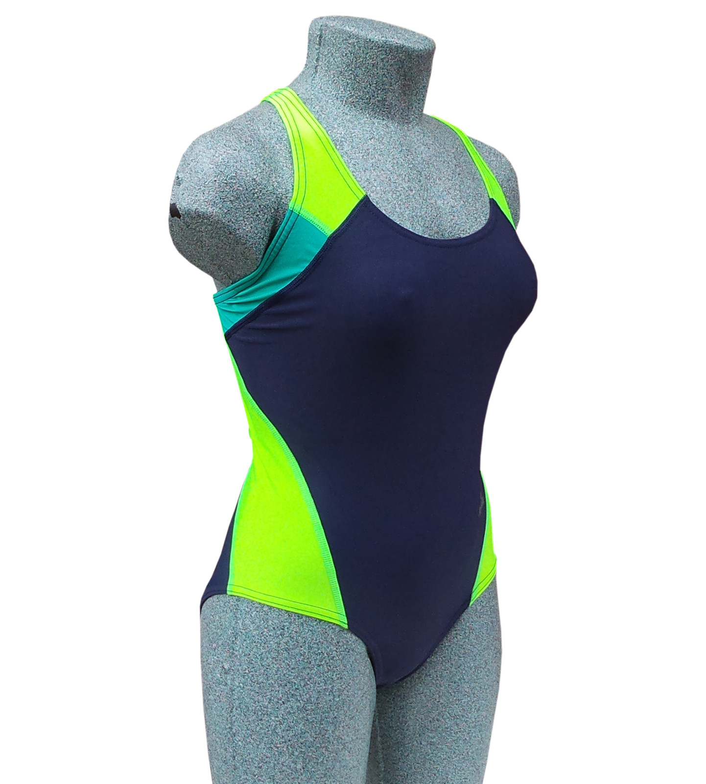 ACCLAIM Fitness Cuba Ladies Girls Racer Back Swimming Costume Swim Suit ...