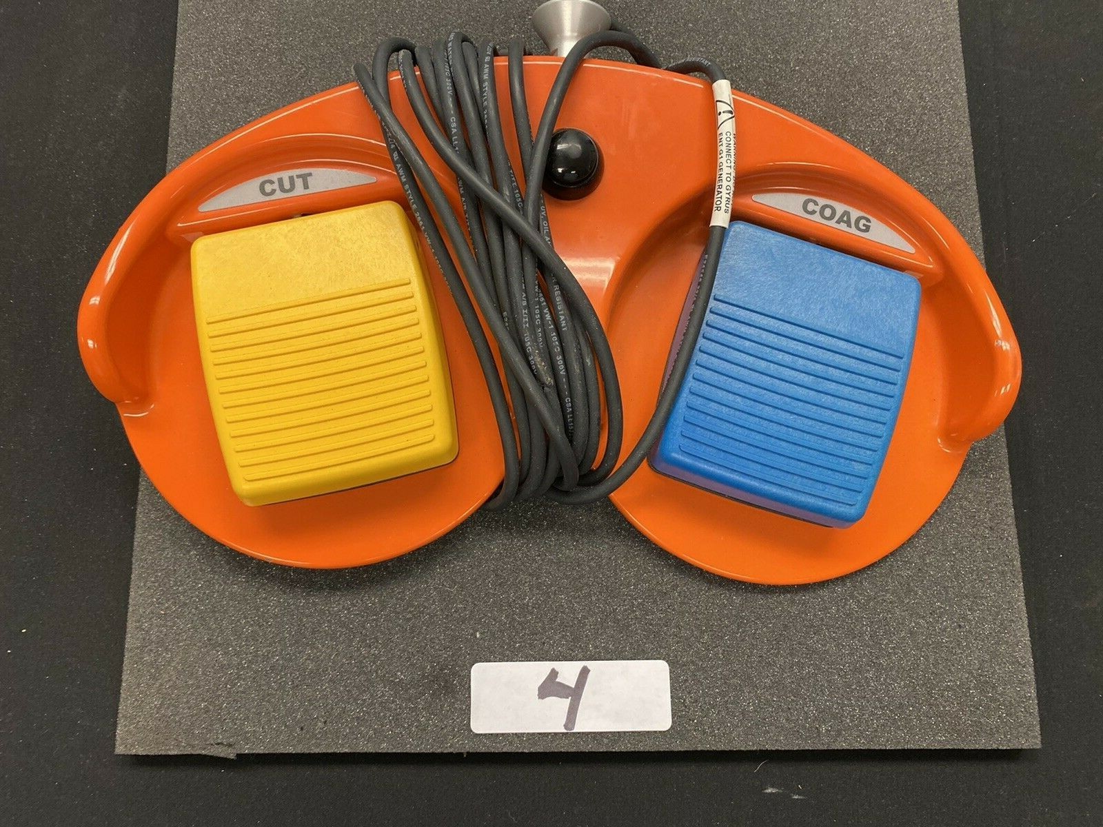 Gyrus ENT G1 G3 Workstation Generator ESU Footswitch 7035-3002 for sale ...