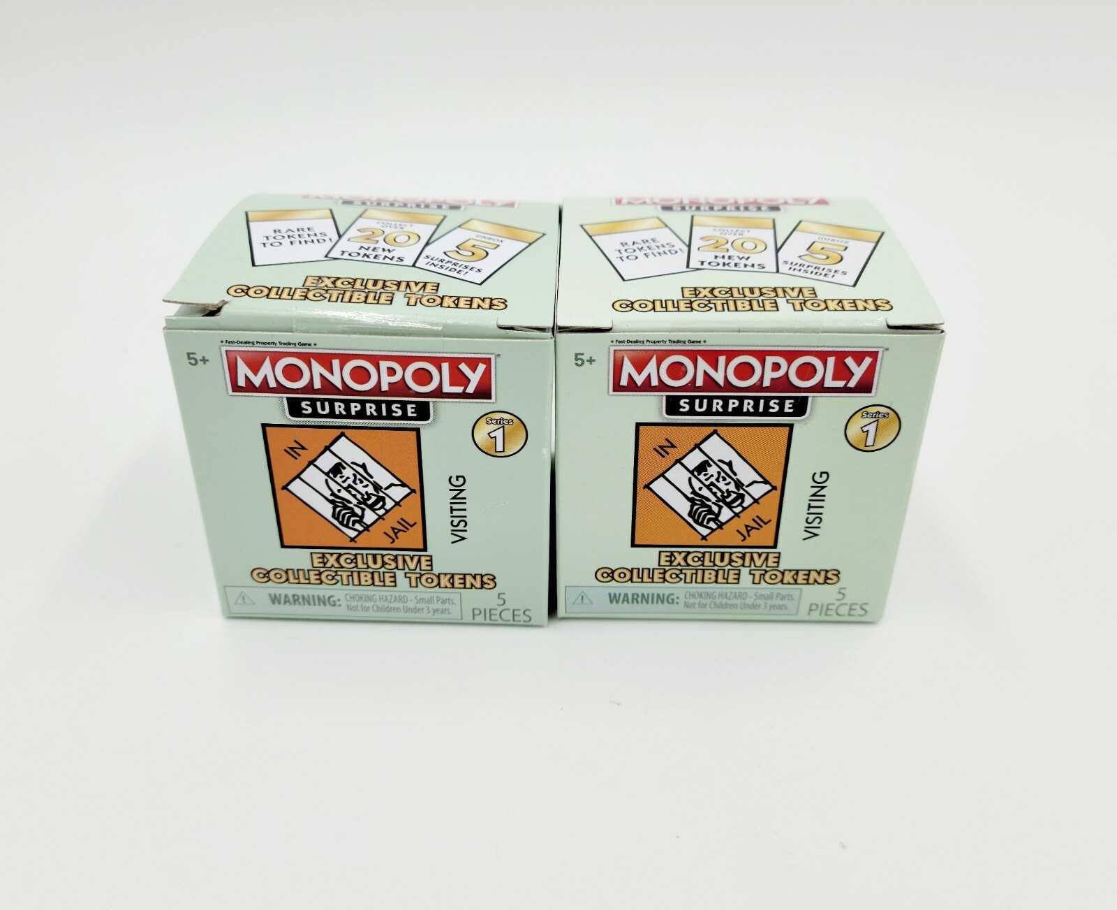 Monopoly Surprise Exclusive Collectible Tokens - Series 1 (5 Pieces ...