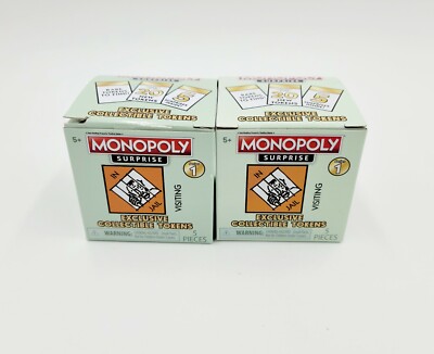 Monopoly Surprise Exclusive Collectible Tokens - Series 1 (5 Pieces ...