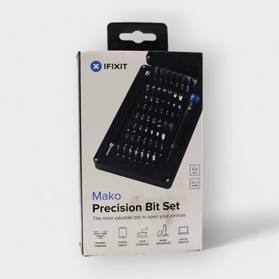 Fixit Mako Driver Kit 64 Precision Bit Set | eBay