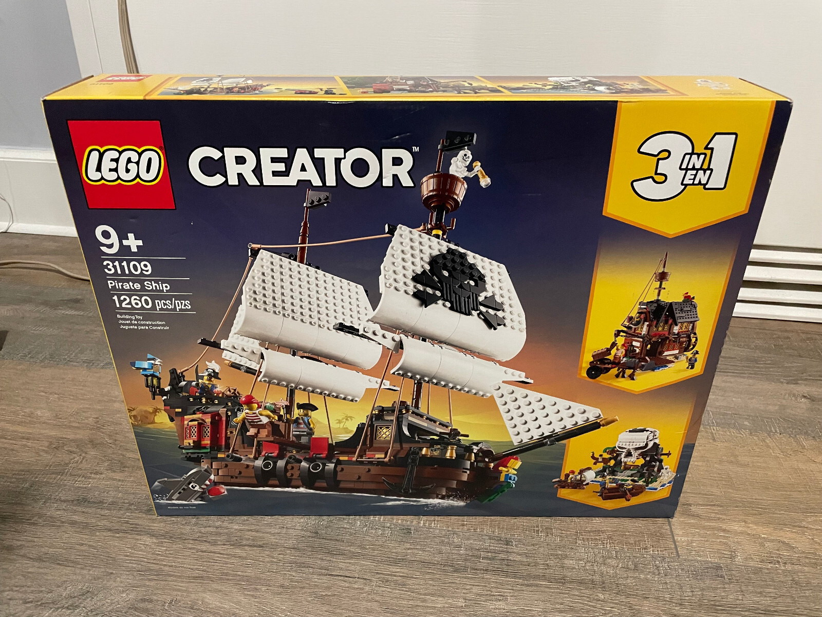 Lego 31109 Pirate Ship - 3 in 1 Creator - 1260 pcs New Sealed | eBay