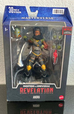 Masters of the Universe Revelation ANDRA Wave MOTU Masterverse Action ...
