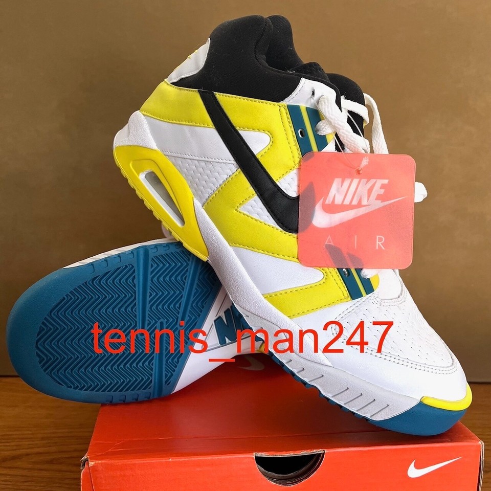 Nike Andre Agassi 2007 Air Tech Challenge III 315956-102 Tennis Court ...