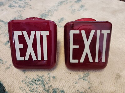 Exit Signs - Antique