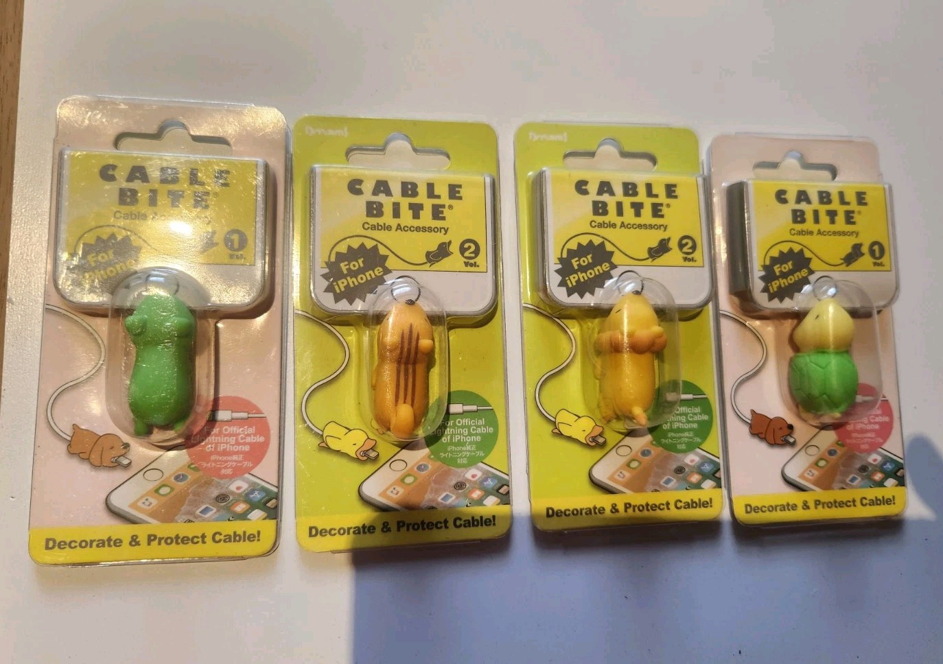 Lot of 4 Dreams Cable Bite Charging Cable Protector For iPhone New In ...