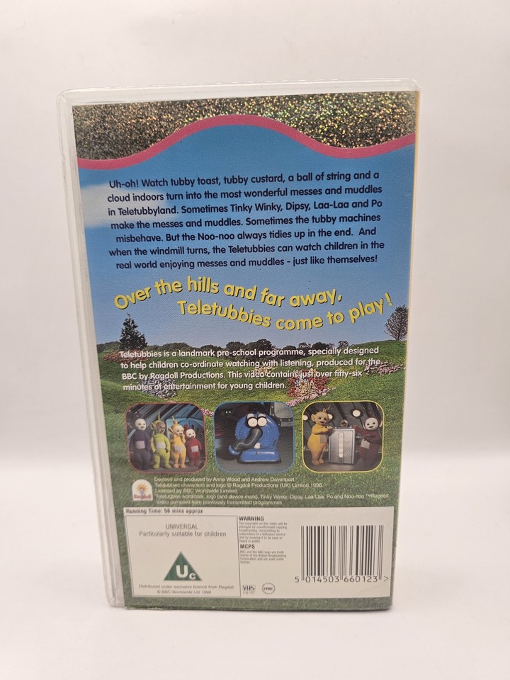 TELETUBBIES - BBC VHS VIDEO - UH-OH! MESSES AND MUDDLES PAL | eBay UK