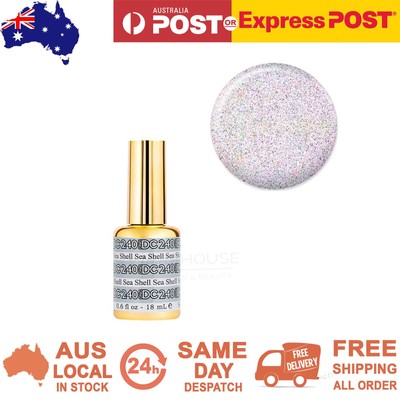 DND 240 Sea Shell - DC Mermaid Collection UV LED Nail Gel Polish 18ml ...