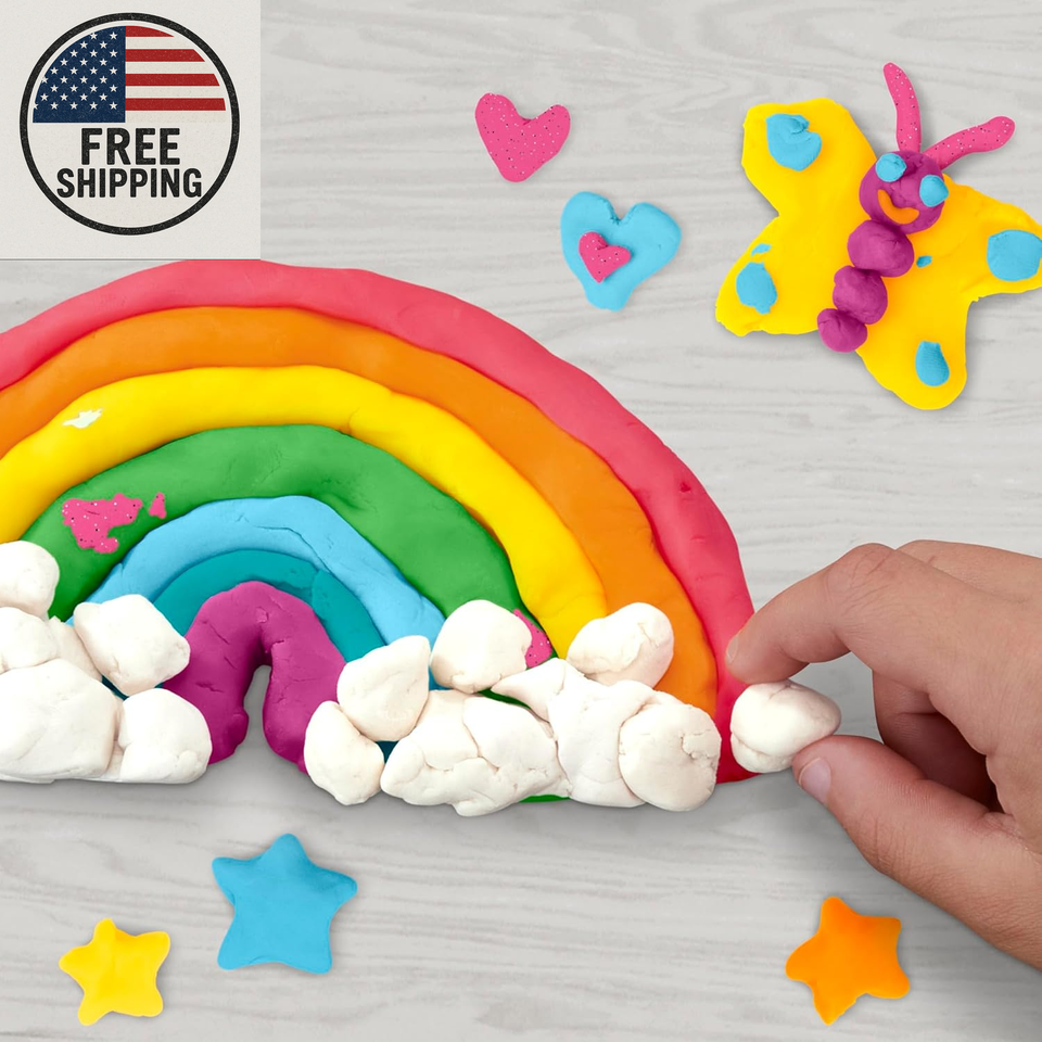 Play Doh Modeling Compound 10-Pack Case of Assorted Colors, Non-Toxic 2 ...