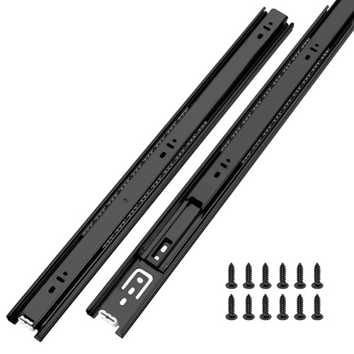 LONTAN Full Extension Ball Bearing Drawer Slides 8 10 12 14 16 18 20 22 ...