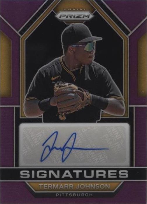 2023 Panini Prizm - Signatures Termarr Johnson #SIG-TJ Purple Prizm /99 ...