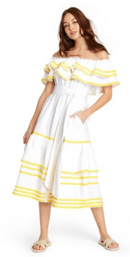 Women's off the Shoulder Ric Rac Dress - NEW - Size XXS | eBay