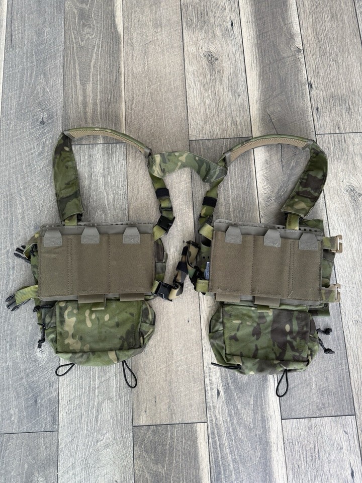 Multicam Tropic Spiritus Systems 34 Alpha Split Chest Rig Loadout | eBay