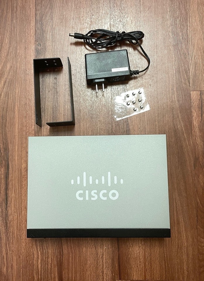 Cisco RV325 Dual Gigabit WAN VPN Router RV325-K9-NA w/ Rack Mounts ...