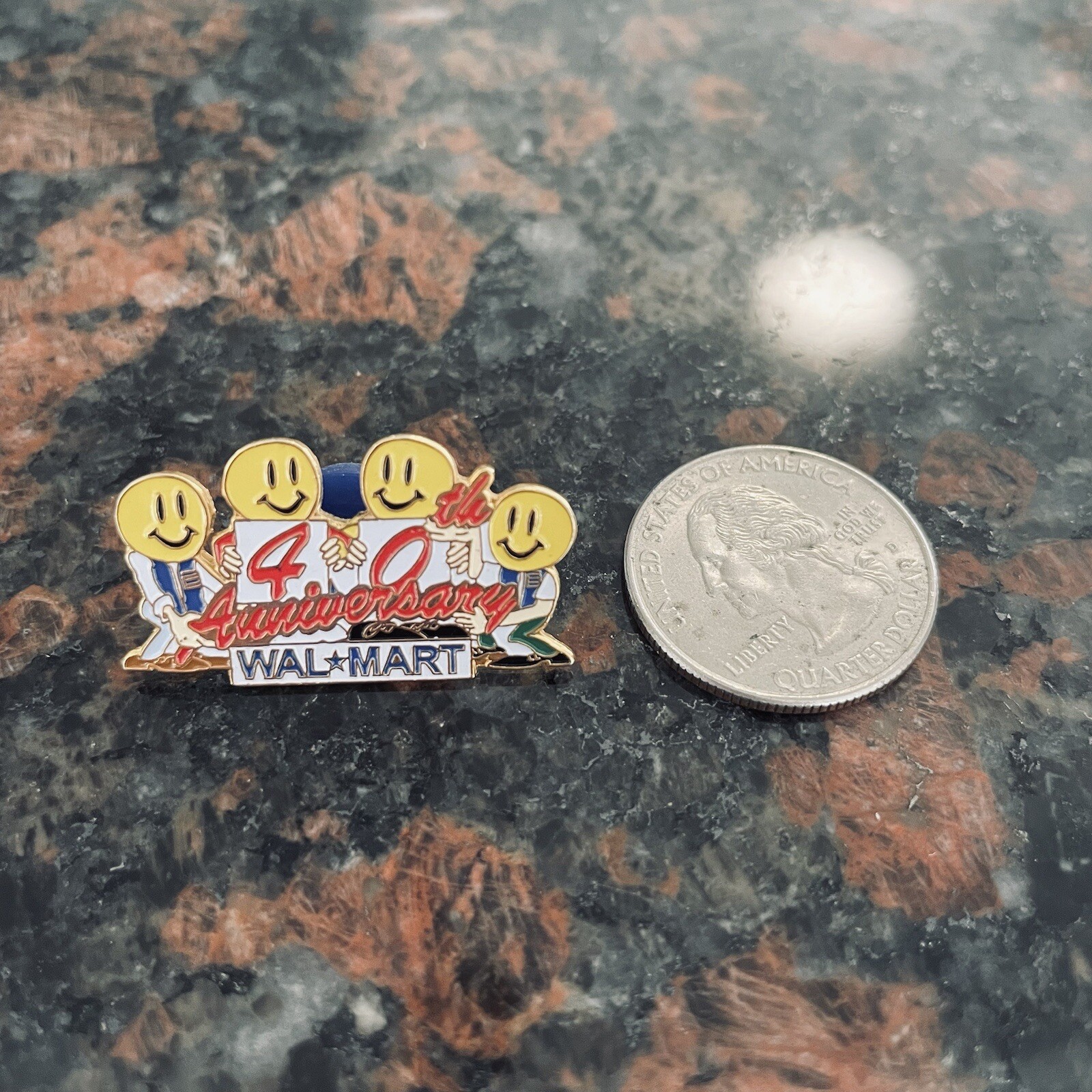 40th Anniversary Vintage Walmart Pin | eBay