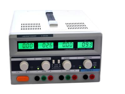 Duales regelbares Labornetzgerät 0-30V 5A beleuchtet LCD Labornetzteil ...