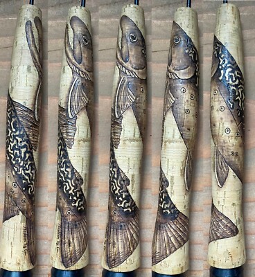 Brook Trout Fly Rod Cork Grip | eBay