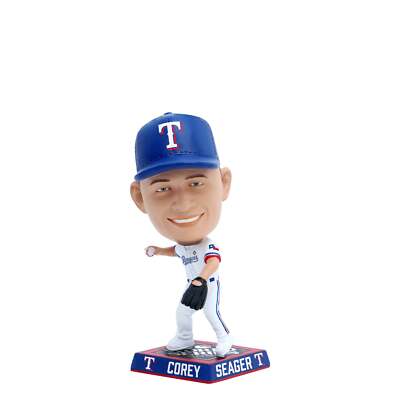 Corey Seager Texas Rangers 2023 World Series Mini Bighead Bobblehead ...