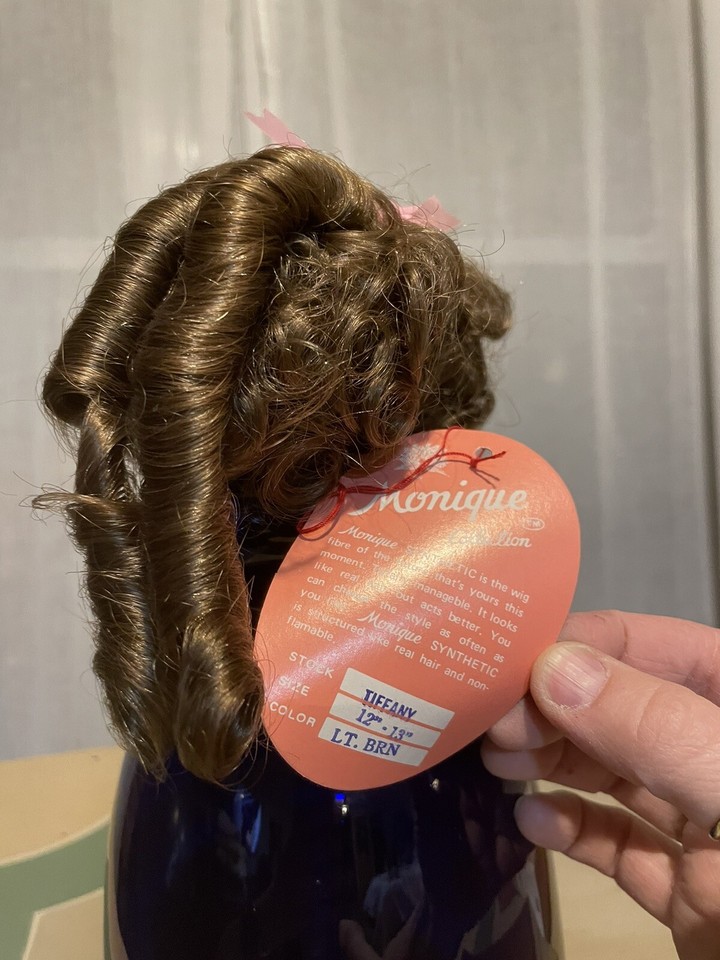 Auburn Doll Wig TIFFANY Sz 12" 13" Wavy Curly Long Full Cap Restyle NIB ...