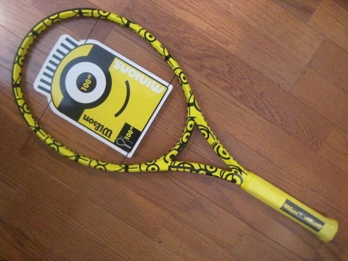 Wilson Minions Ultra 100 Tennis Racquet - Brand New | eBay
