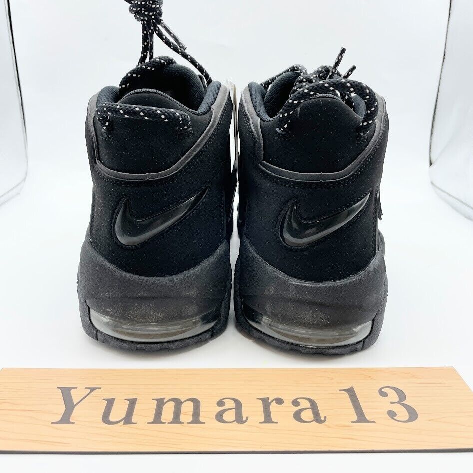 Nike Air More Uptempo Reflective Black 414962-004 Men's Size Nike Air More Uptempo Reflective Black 414962-004 Men's Size