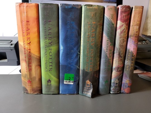 hardback set 1-7 Harry Potter US First Editions | eBay