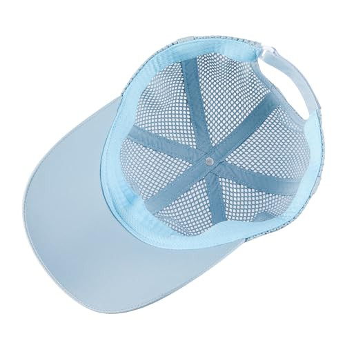 Breathable Full Mesh Baseball Cap for Men, Women, Lightweight Light ...