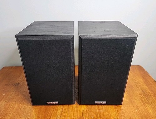 Paradigm Titan v1 Bookshelf Speakers Performance Series 8 Ohms Black ...