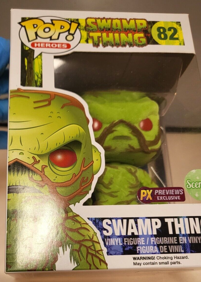 Funko Swamp Thing Scented Flocked Pop Vinyl Figure SDCC 2016 for sale ...