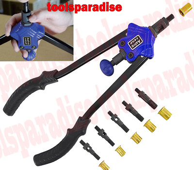 Heavy Duty LONG HANDLE Rivet Gun RIVNUT Nutsetter RIVETER Tool | eBay