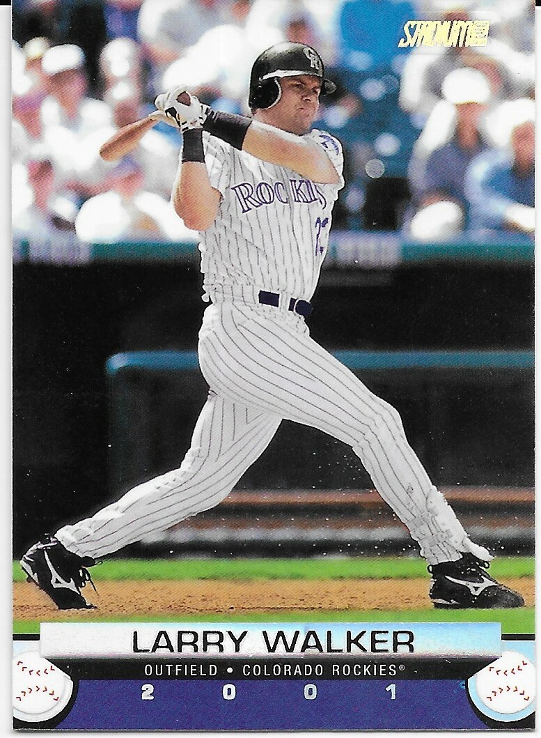 2001 Stadium Club Baseball #10 Larry Walker HOF Class of 2020 | eBay