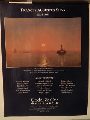 FRANCES AUGUSTUS SILVA / FRANK BOGGS ART PIECES VTG ORIG 1994 ...