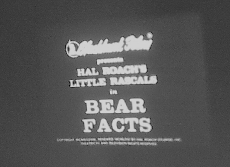 THE LITTLE RASCALS in BEAR FACTS (1938) (Super 8 SOUND 400') OB | eBay