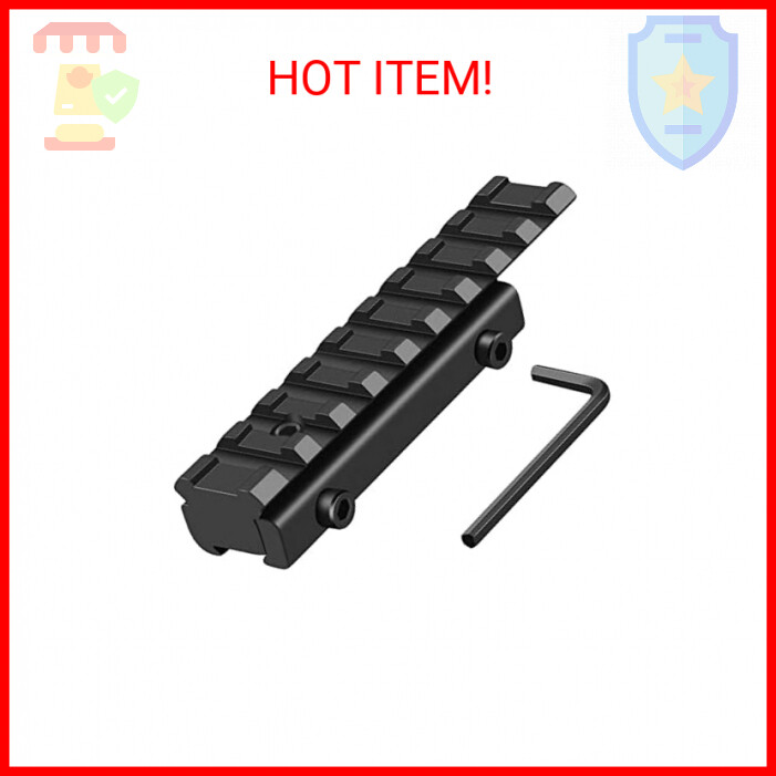 DB TAC 11mm Dovetail Extension to 20mm Weaver Picatinny Adapter Riser ...