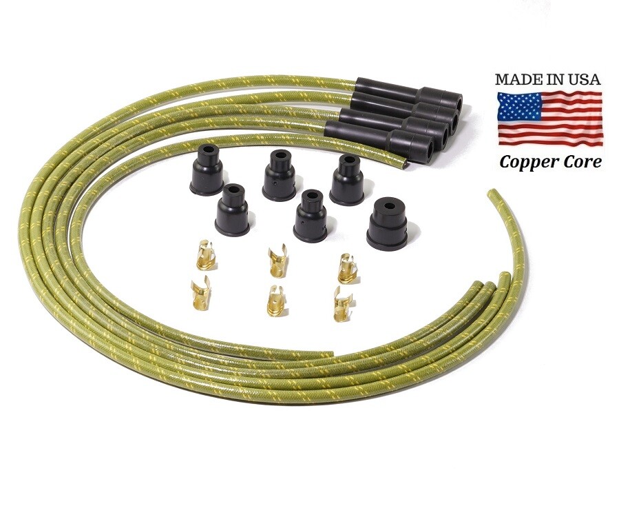 Spark plug wire set for Minneapolis Moline Tractor -Copper Core Premium ...