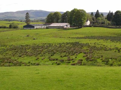 Photo 6x4 Birkshaw Farm Dunscore Darngarroch Hill [[NX8180]] on the ...