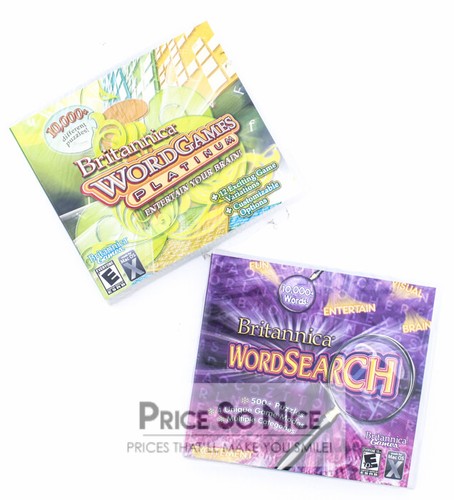Britannica Word Games Platinum + Britannica Word Search - Fun Games For ...